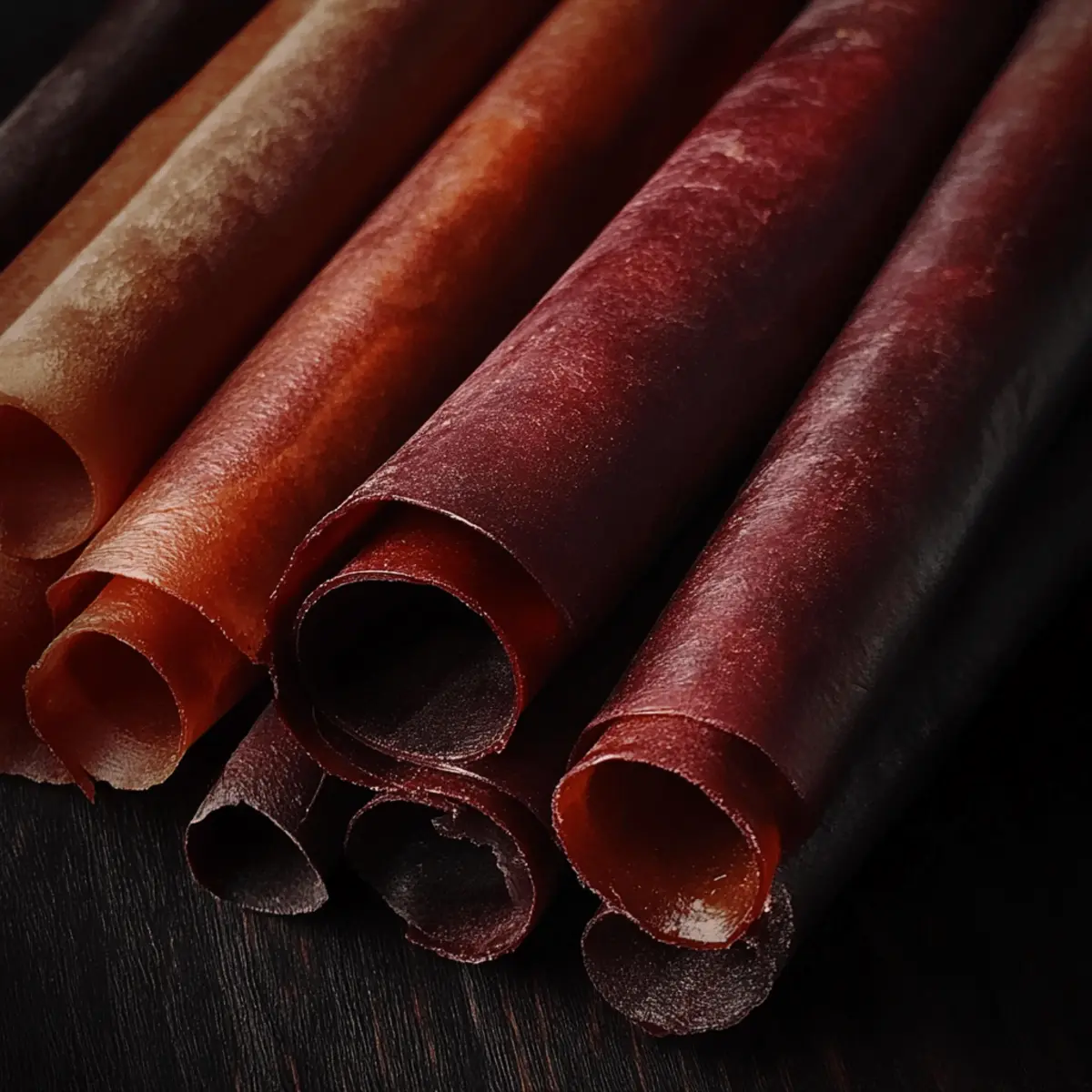 Irresistible Easy Homemade Fruit Leather Rolls for Juicy Snacking