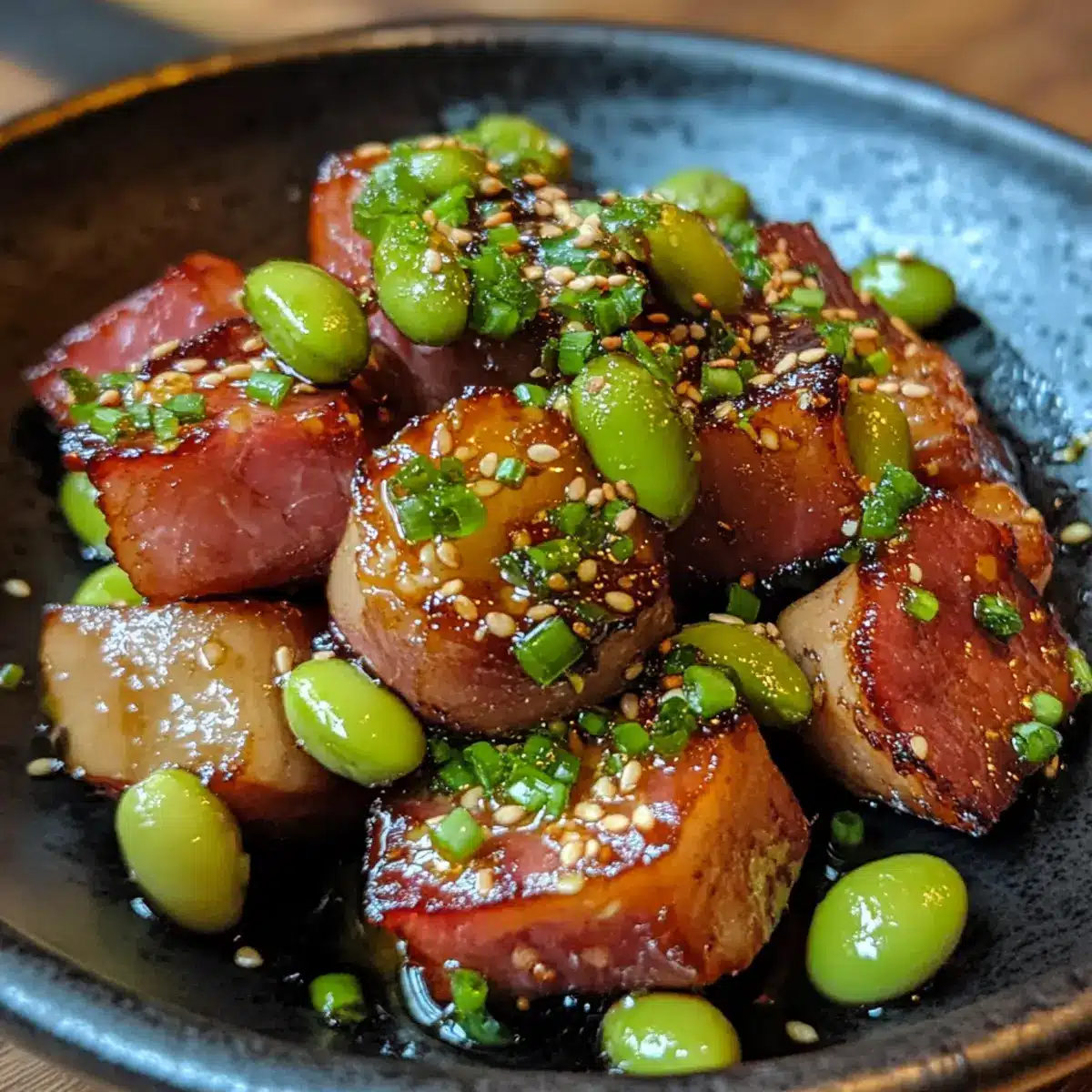 Easy Miso Ham Edamame Bites That Sizzle With Bold Flavor