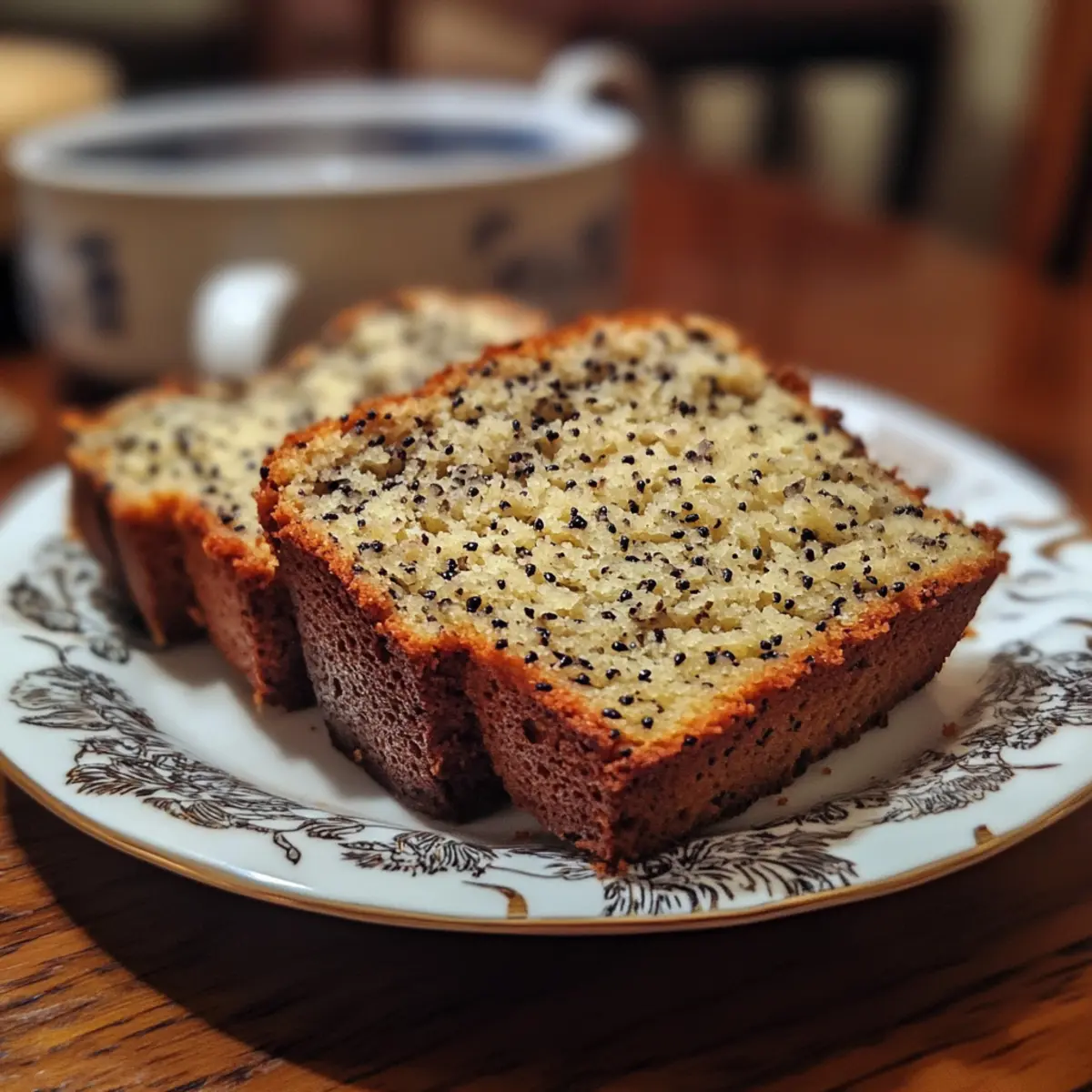 Easy Delicious Creamy Vanilla Bean Poppy Loaf